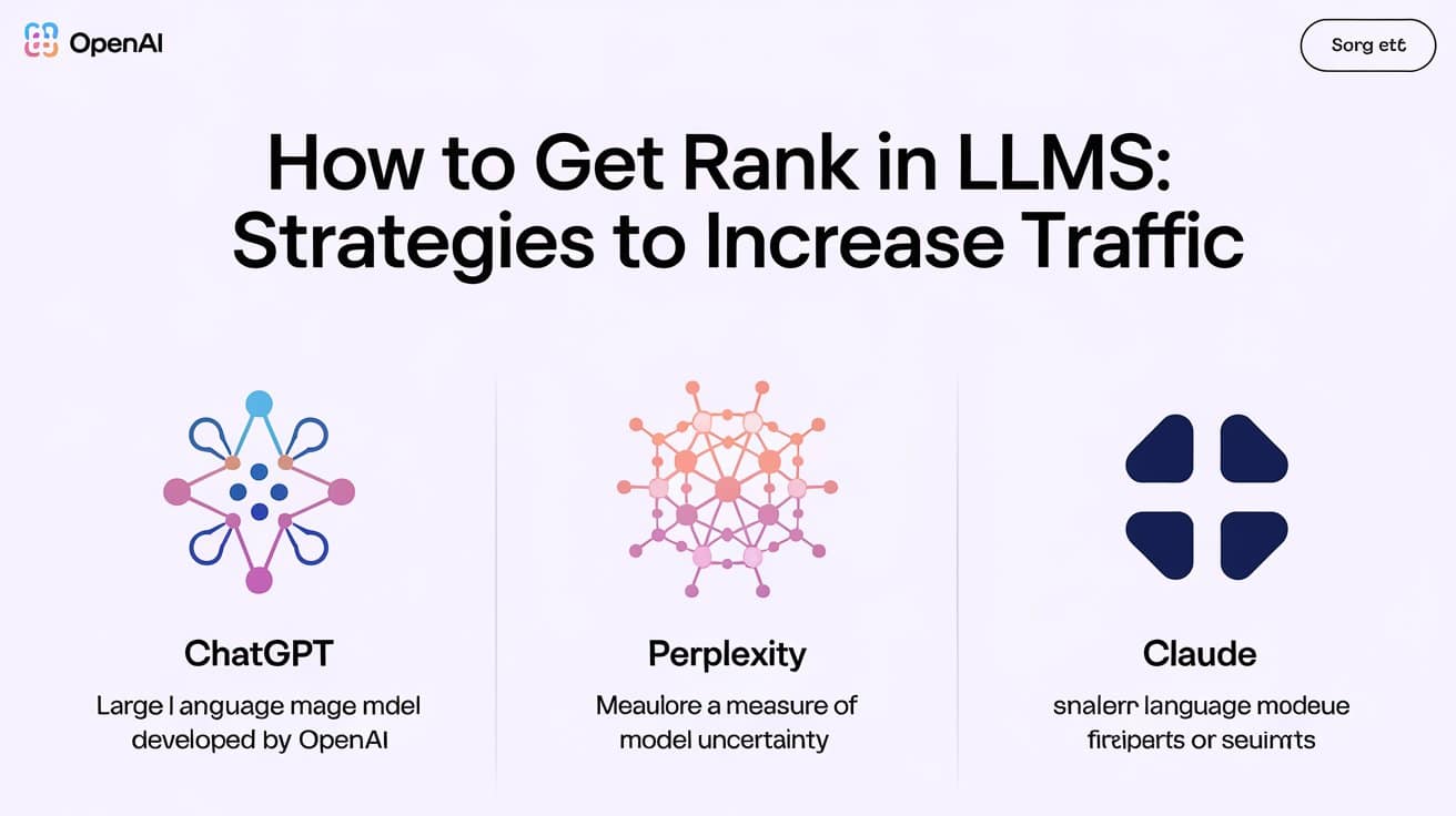 How to Get Rank in LLMs: Strategies To Increase Traffic - AICloudIT