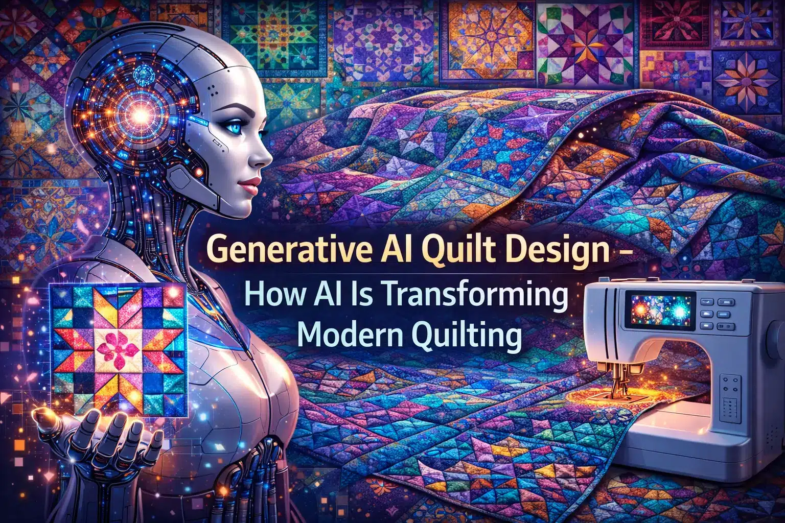Generative AI Quilt Design To Create Unique Quilt Patterns With AI ...